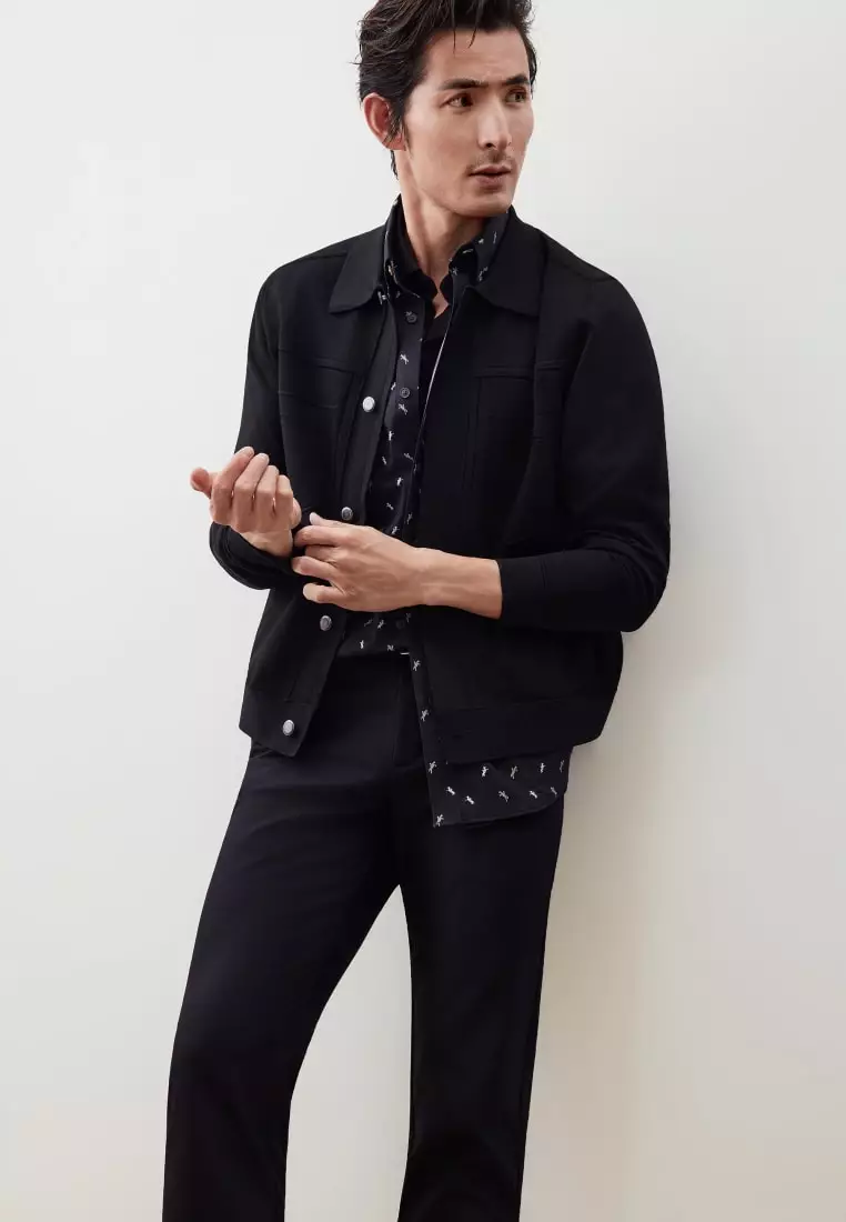 Buy G2000 G2000 Knitted Smart Fit Shirt Jacket 2026 Online | ZALORA