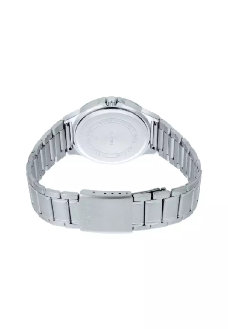 Buy Casio Watches Men's Analog Watch MTP-V300D-1A2 Silver Stainless Steel Watch 2025 Online | ZALORA