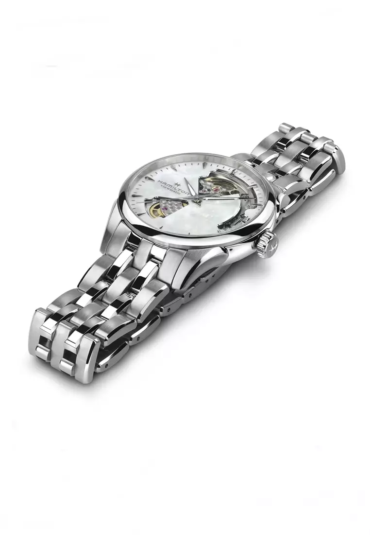 Buy Hamilton JAZZMASTER OPEN HEART LADY AUTOMATIC WATCH (HMT-H32215190 ...