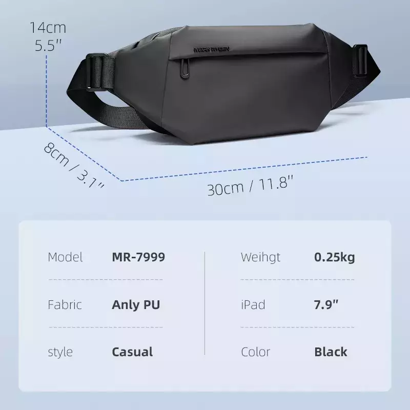 Jual Mark Ryden Mark Ryden MR7999 Tas Selempang Pria WaistBag Pria ...