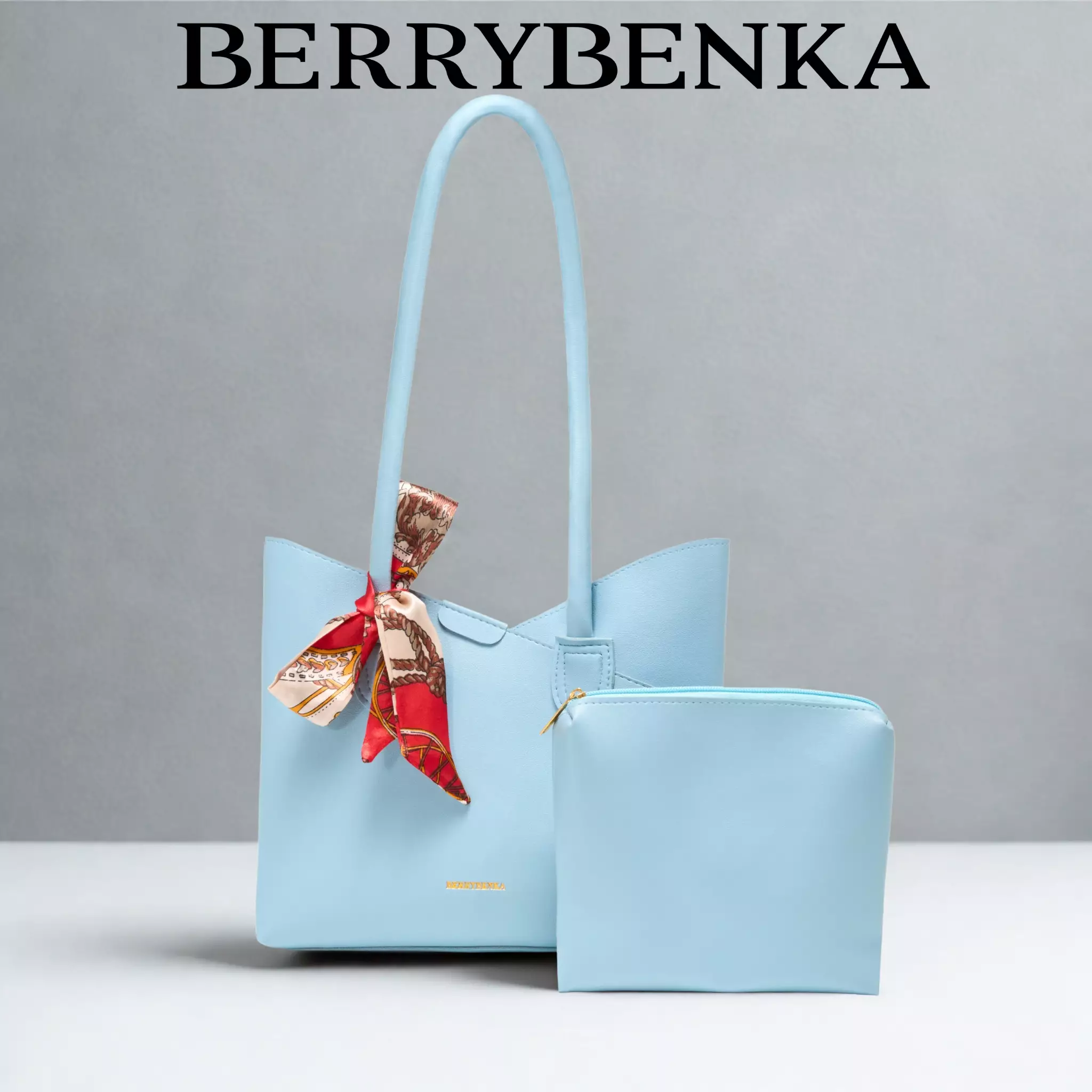 Jual Berrybenka Label Tekka Feby Tote Bag Blue Original 2026 | ZALORA ...