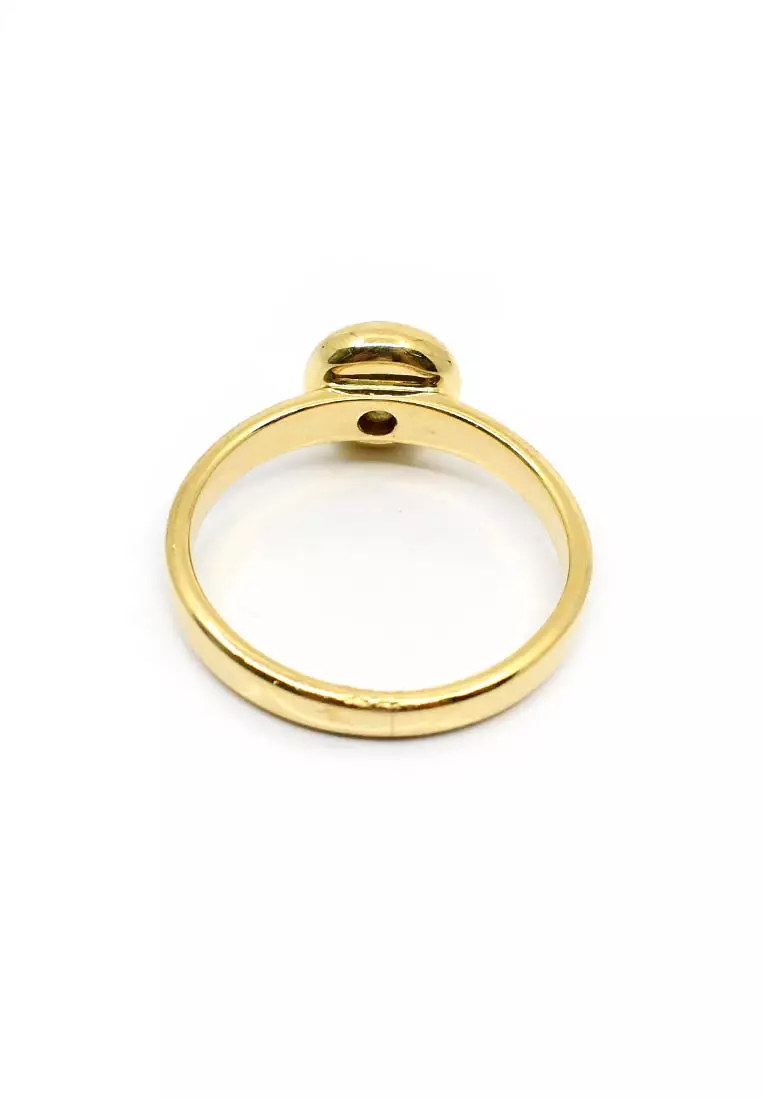 Buy CEBUANA LHUILLIER JEWELRY 18K Italian Made Yellow Gold Lady Ring ...