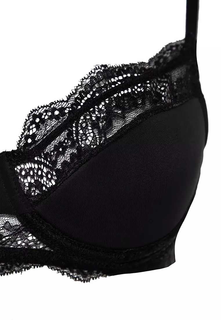 Jual Trendyol Lace Panel Bra Original 2024 Zalora Indonesia