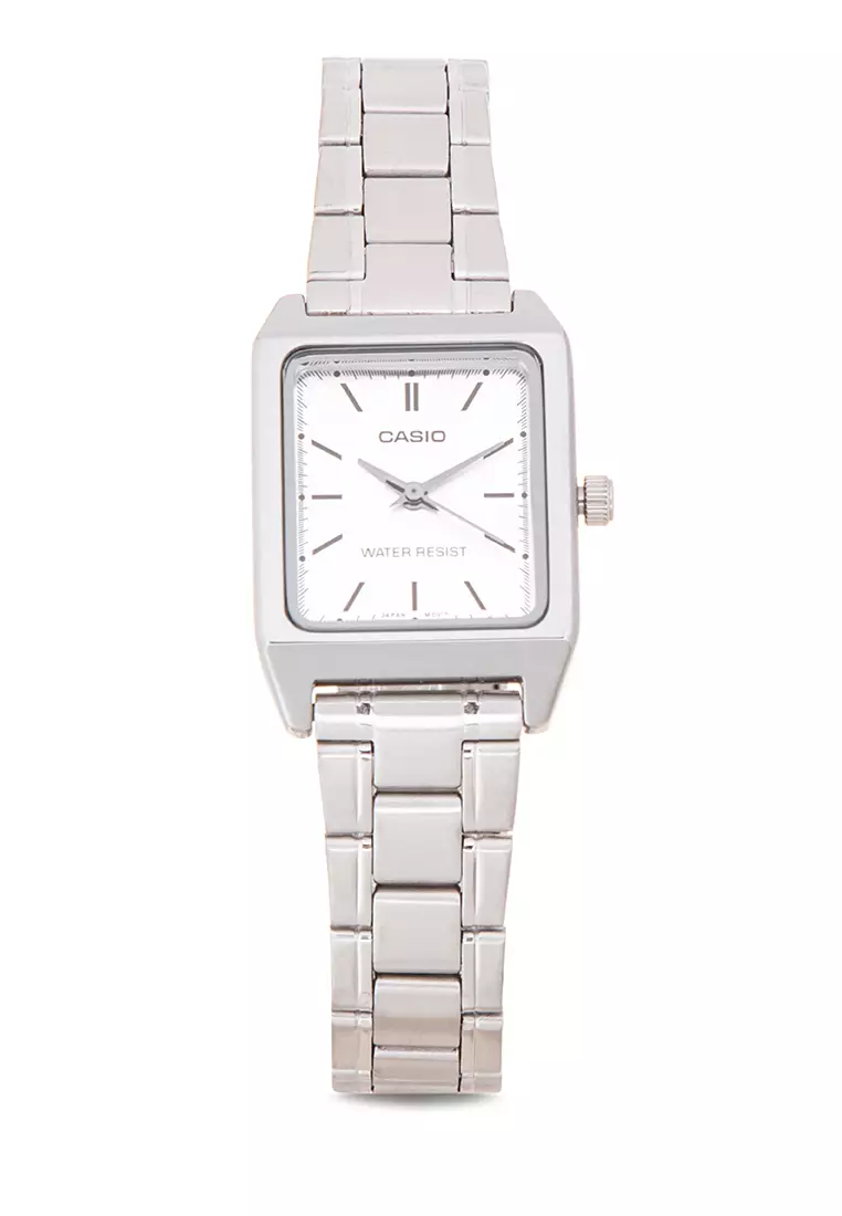 Jual CASIO Women LTP-V007D-7EUDF Silver Original 2025 | ZALORA Indonesia