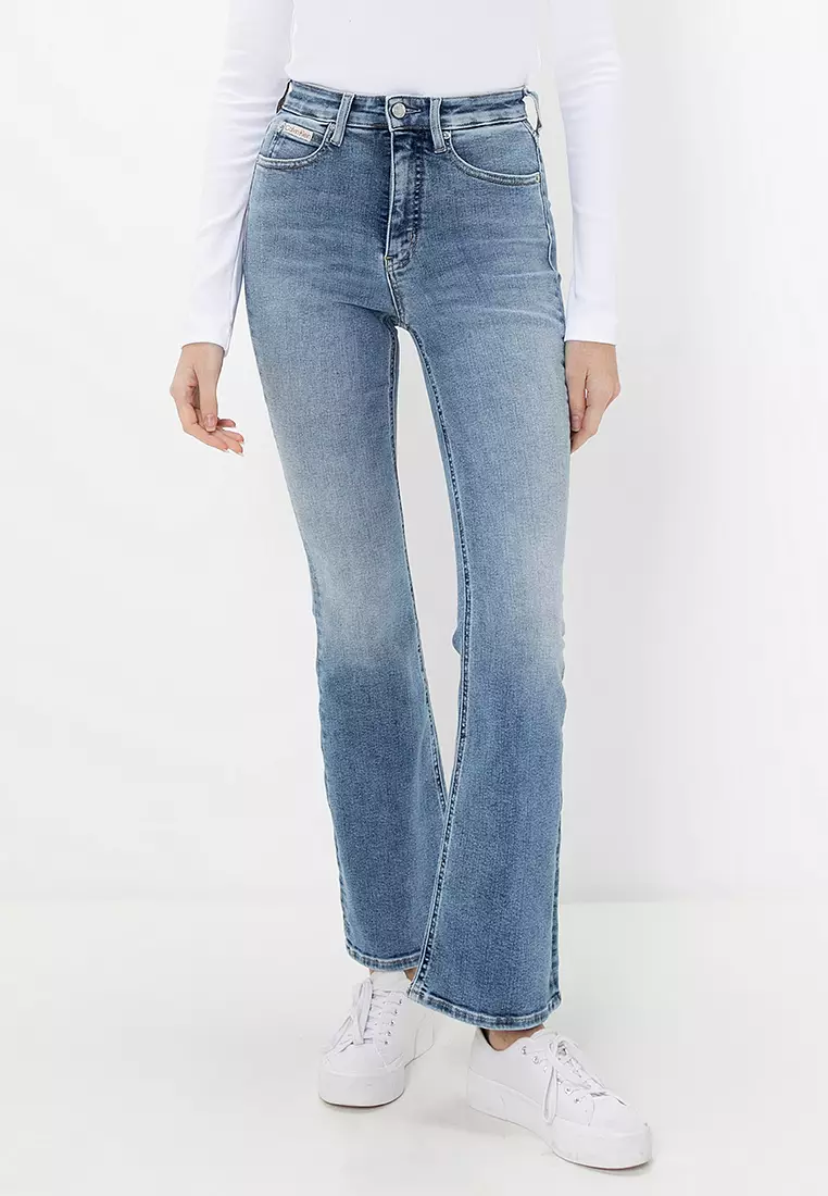 Calvin klein bootcut jeans womens store