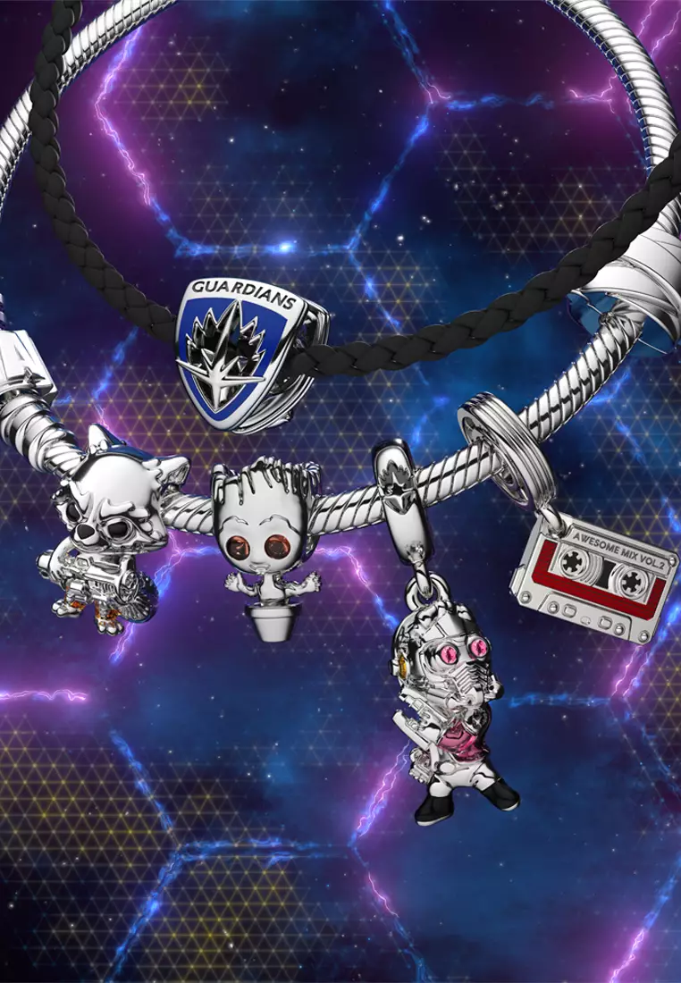 Buy PANDORA Pandora x Marvel Guardians of the Galaxy Rocket Raccoon ...