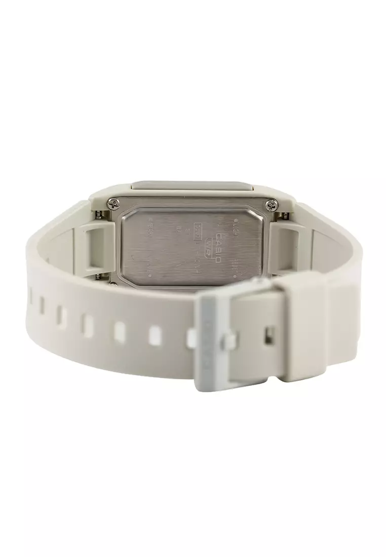 Jual Casio Casio - Jam Tangan Digital Wanita - Cream - Resin Strap - LF ...