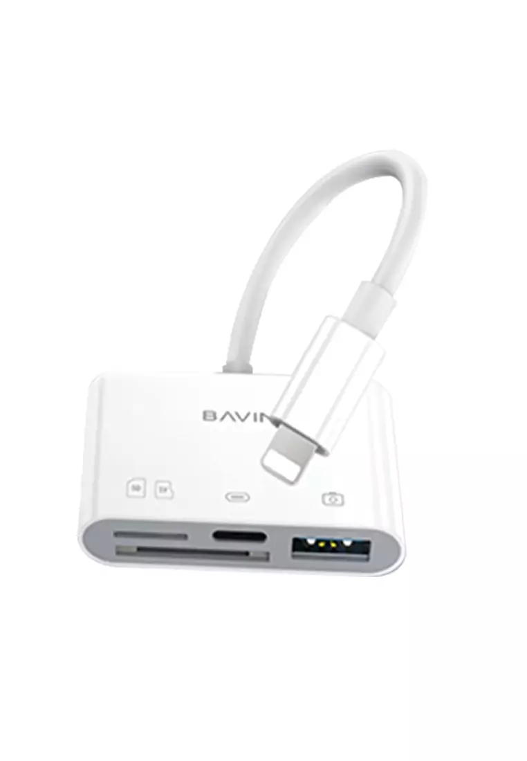 Buy BAVIN Bavin O33 OTG HUB Docking Station iPh Adapter Compatible for ...