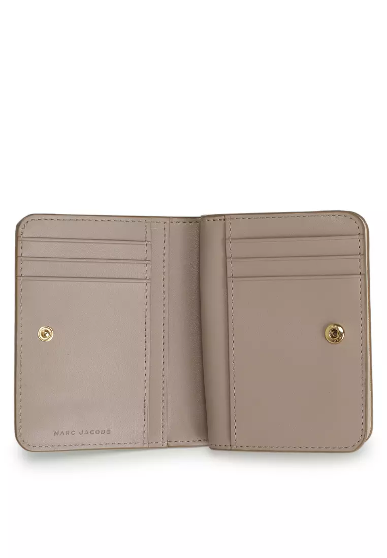 Jual Marc Jacobs The Leather J Marc Mini Compact Wallet (nt) Original ...