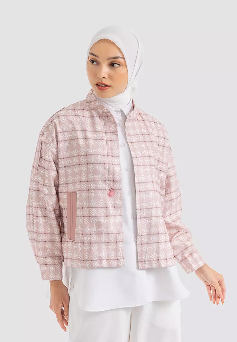 Jual Riamiranda Ria Miranda Soft Brown Zavella Jacket Original 2024 ...