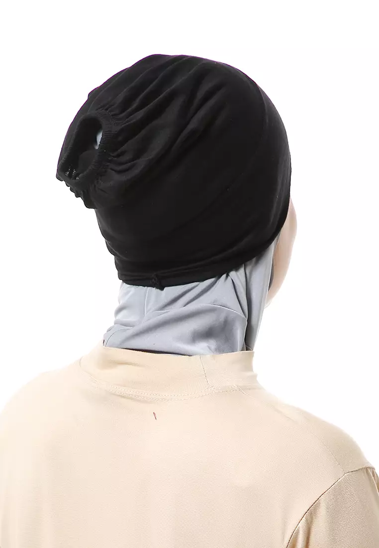 Jual Evernoon Inner Hijab Muslimah Wanita Motif Polos Relaxed Fit - Black Original 2025 | ZALORA ...