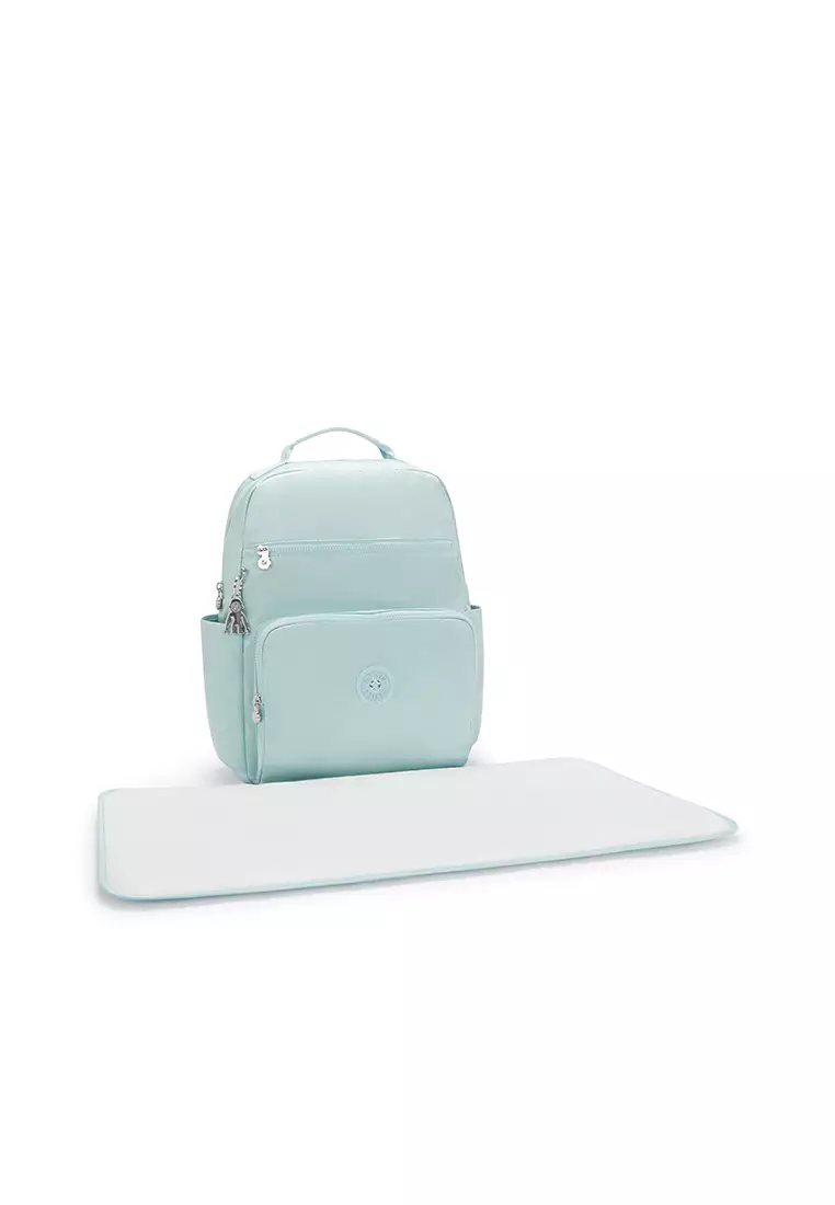 Buy Kipling SO BABY Glacier Blue Tw Backpack 2025 Online | ZALORA