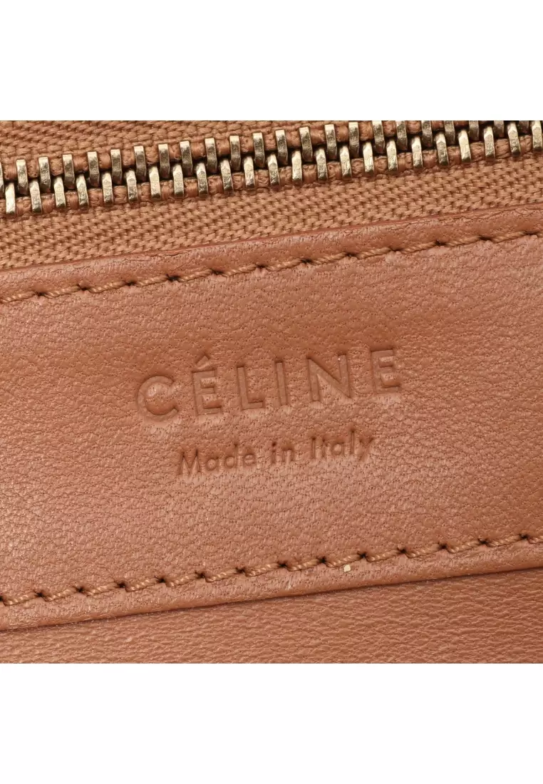 Buy CELINE Pre-Loved Celine horizontal hippopotamus Handbag tote bag ...