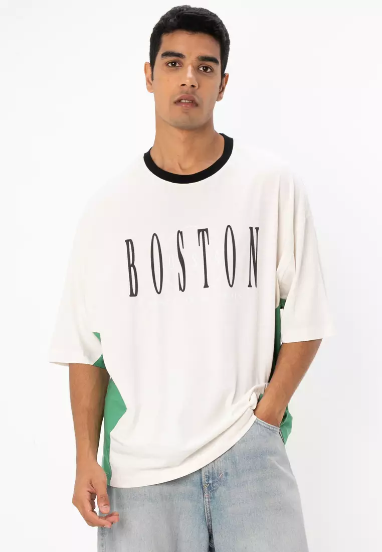 Jual ASOS Design Slogan Printed T-Shirt Original 2025 | ZALORA Indonesia