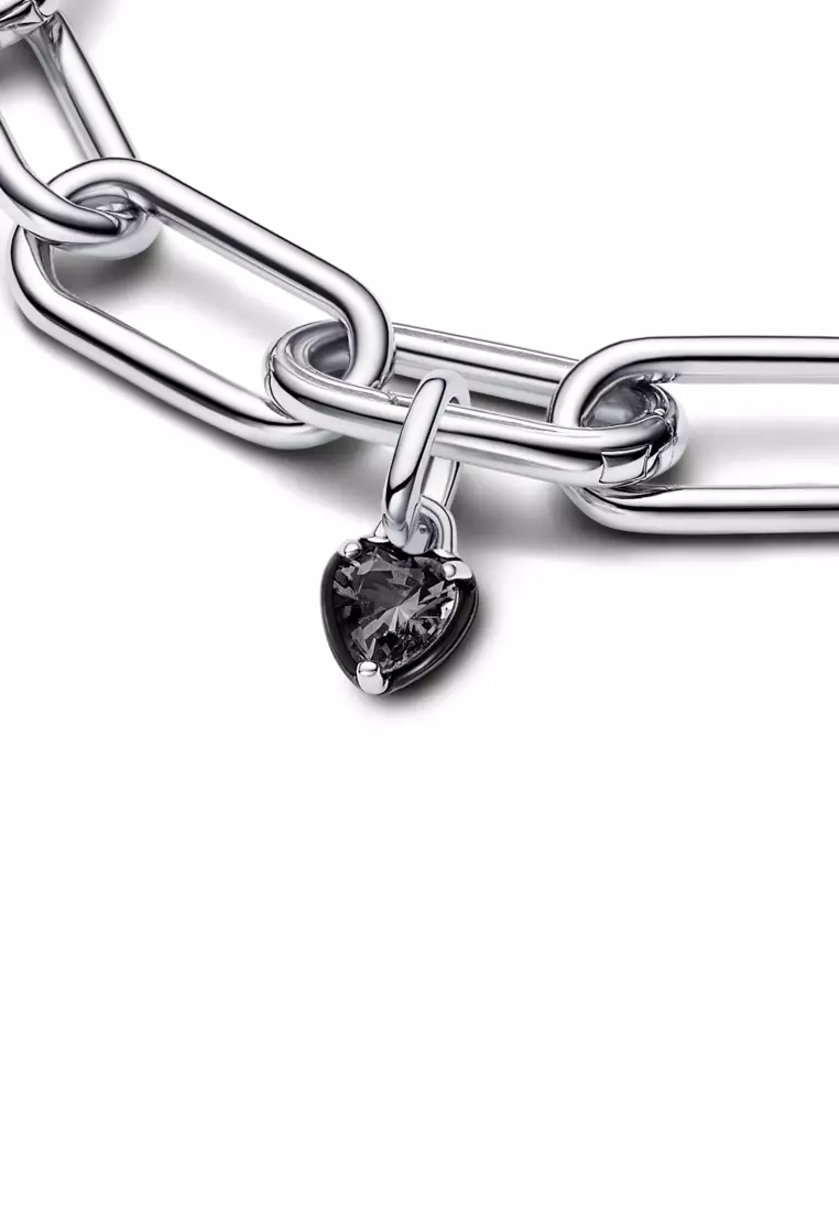 Buy PANDORA Pandora ME Black Chakra Heart Mini Dangle Charm Online ...