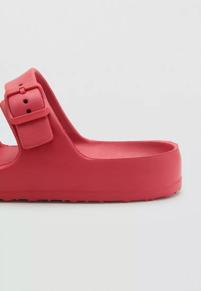 Jual MANGO KIDS Buckles Flip Flops Original 2026 | ZALORA Indonesia