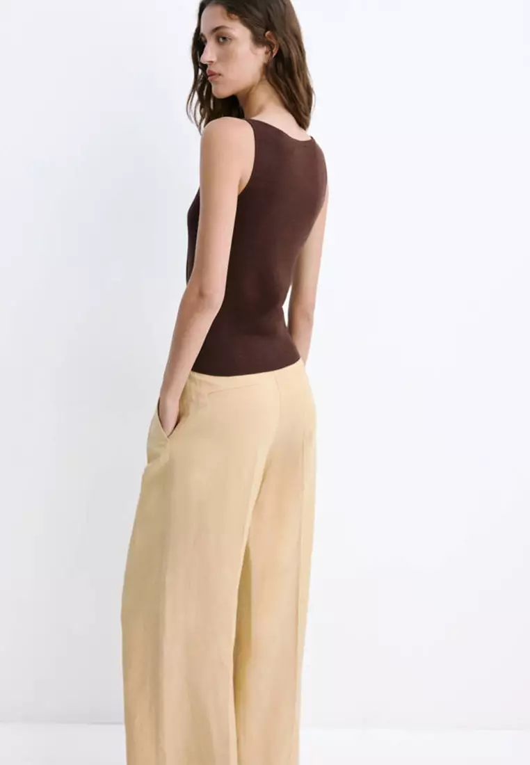 Buy Mango Fine Knit Top 2026 Online | ZALORA