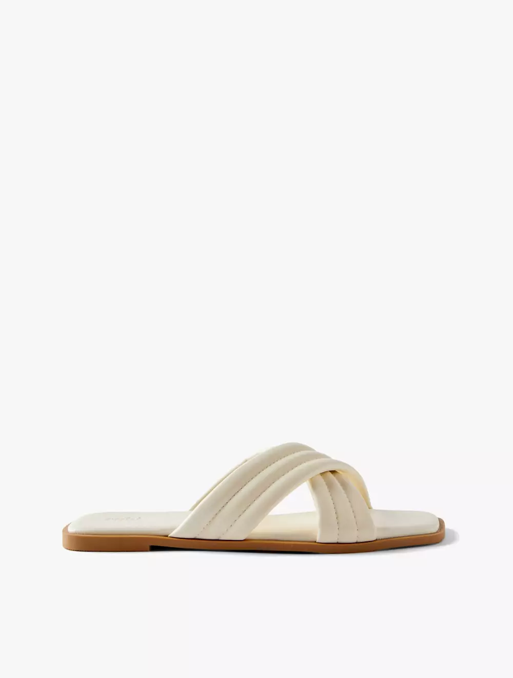 Jual Rubi RUBI - Sandal dan Mules - Cloverly Crossover Slide - ECRU ...