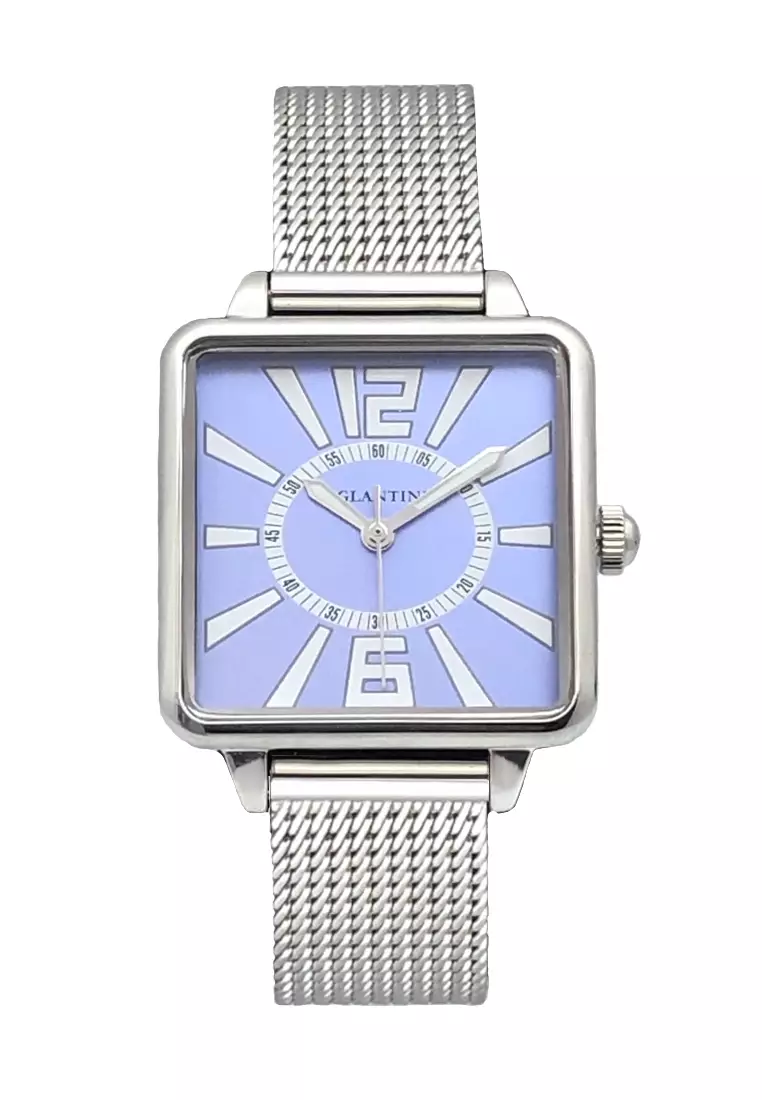Buy EGLANTINE Zalora Exclusive - La Parisienne Steel Quartz Watch, Blue ...