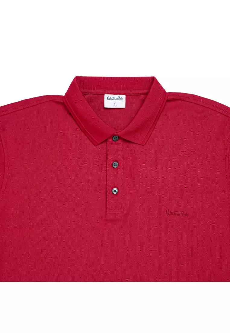 Buy Valentino Rudy Valentino Rudy Italy Men Basic Long Sleeve Polo ...