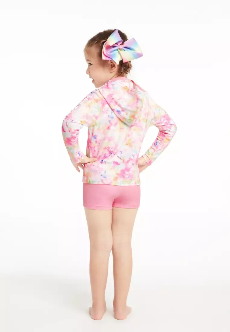 Buy Sunseeker Tie Dye Zip-up Hooded Long Sleeves Jacket 2025 Online ...