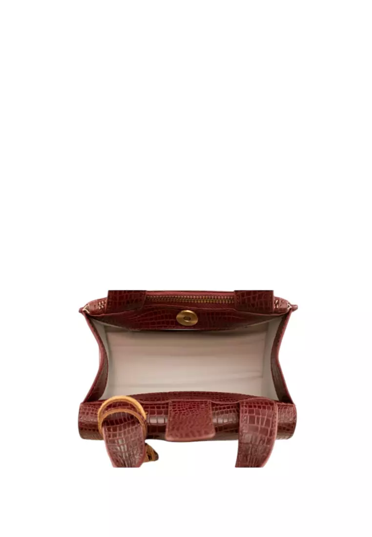 Buy The Tannery Manila Nala Leather Handbag 2025 Online | ZALORA ...