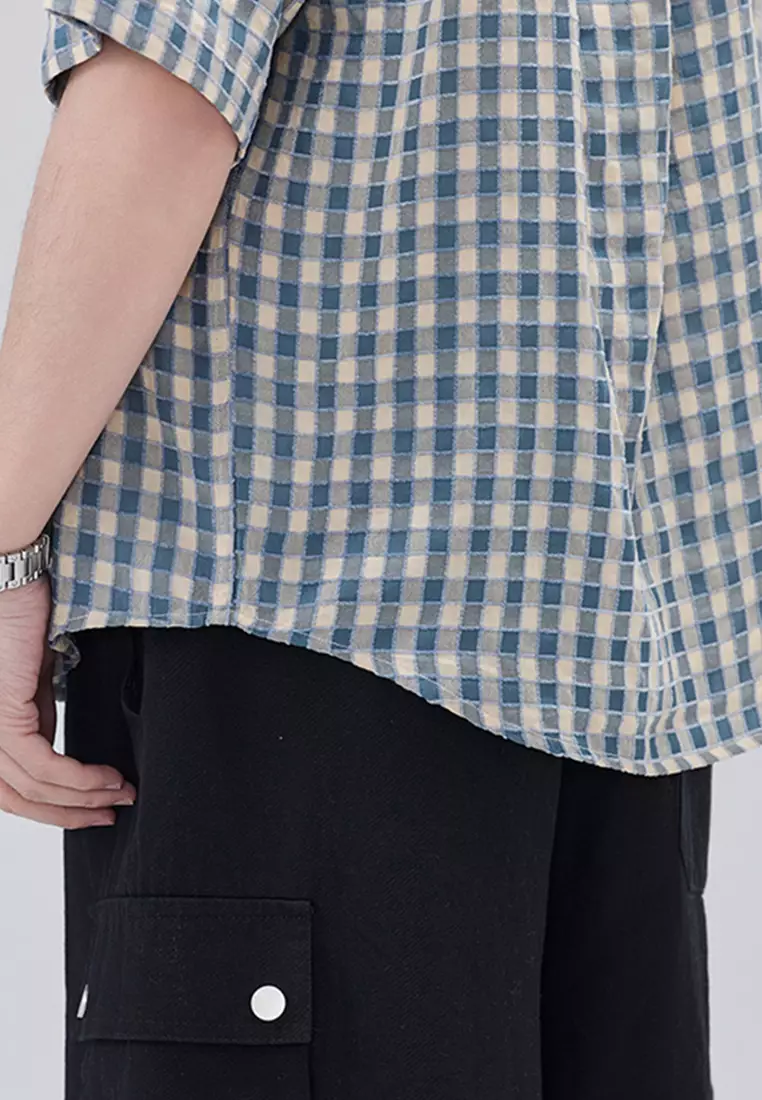 Buy Twenty Eight Shoes Loose Casual Plaid Shirt AY-D1358 2026 Online ...