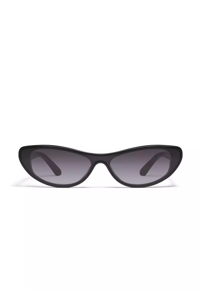 Buy QUAY Quay x Guizio Slate Sunglasses - Black/Smoke Online | ZALORA ...