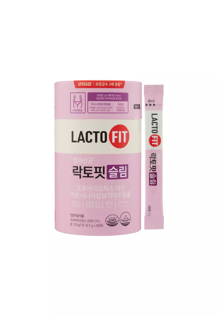 Buy LACTO-FIT Lacto-Fit Upgraded Probiotics Slim (60pcs) 2025 Online ...