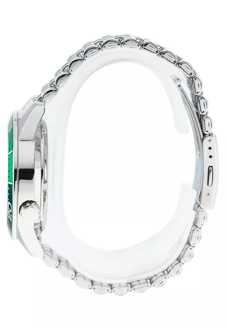 Jual Alba Alba Mechanical - Jam Tangan Automatic Pria - Silver Green ...