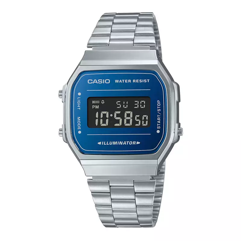 Jual Casio Jam Tangan Unisex Casio General A168WEM-2BEF Vintage Digital ...