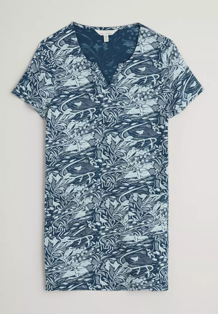 Buy Seasalt Cornwall Seasalt Cornwall Teal Artist's Palette Tunic 2025 ...