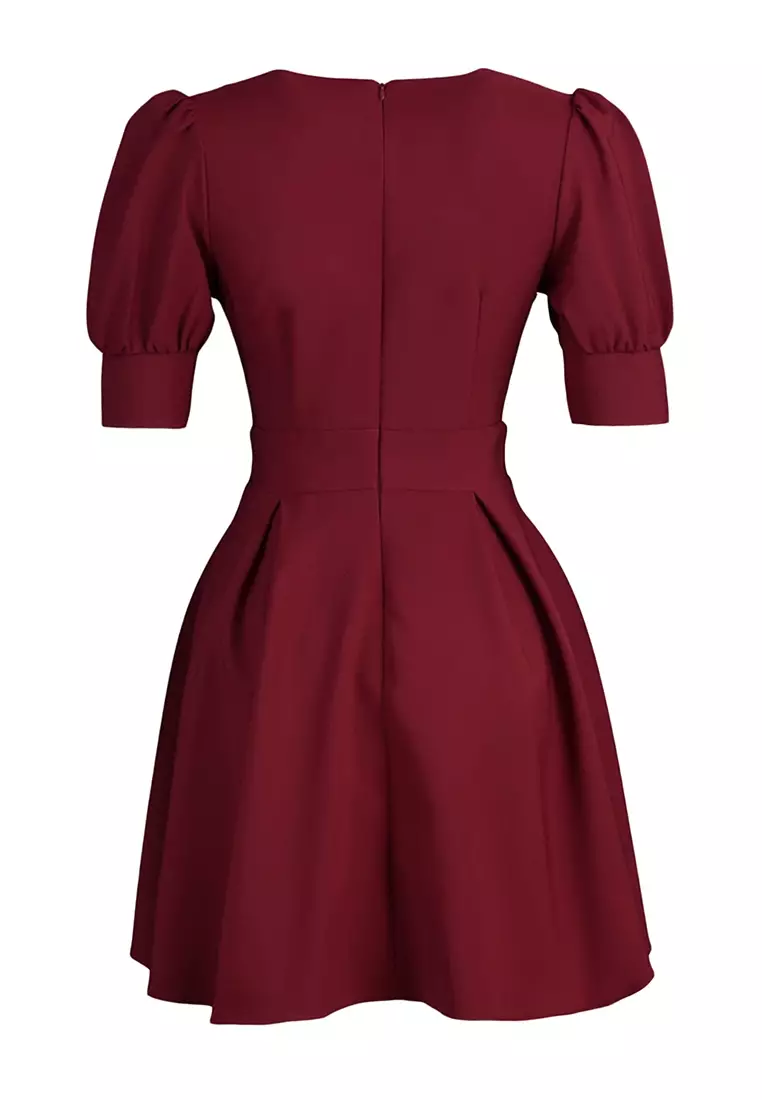 Jual Trendyol Double Breasted Collar Dress Original 2024 Zalora