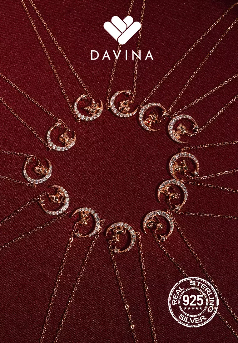 Jual DAVINA Jewelry DAVINA Ladies Chinese Zodiac Bracelet Rose Gold ...