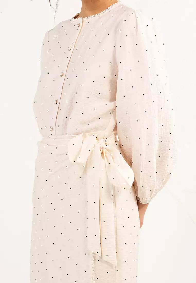 Buy Lubna ZATI ONE PIECE WRAP DRESS Online | ZALORA Malaysia