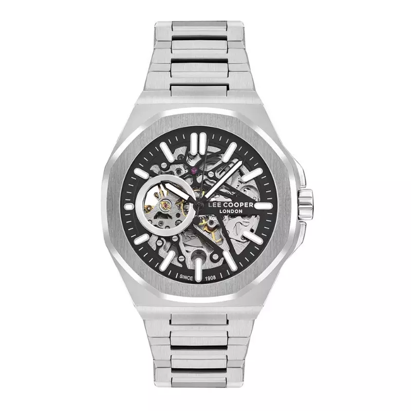 Jual Lee Cooper Jam Tangan Pria Lee Cooper Automatic Skeleton LC07467 ...