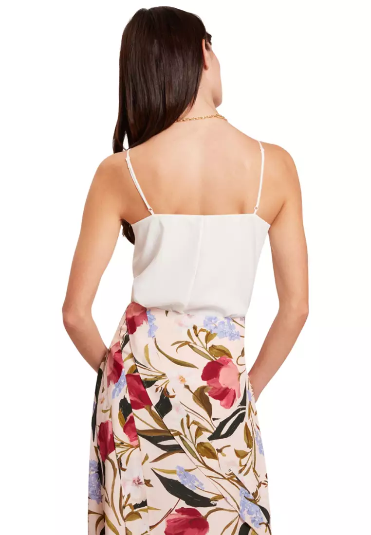 Buy TED BAKER Ted Baker LULEA Chiffon Insert Cami Top Online | ZALORA ...