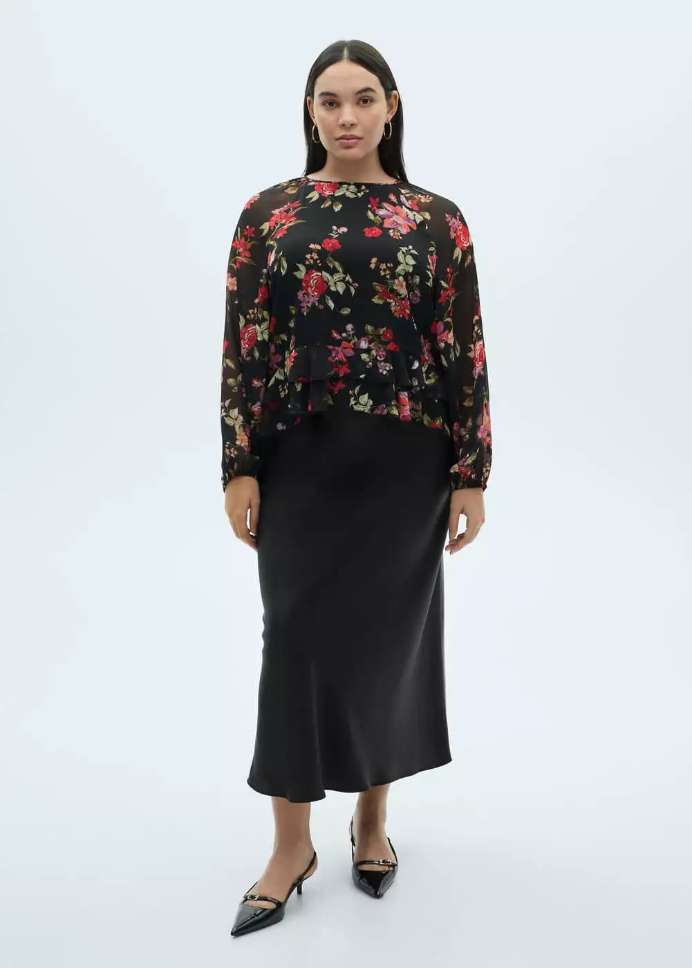 Jual Mango Blus rumbai bunga-bunga Original 2025 | ZALORA Indonesia