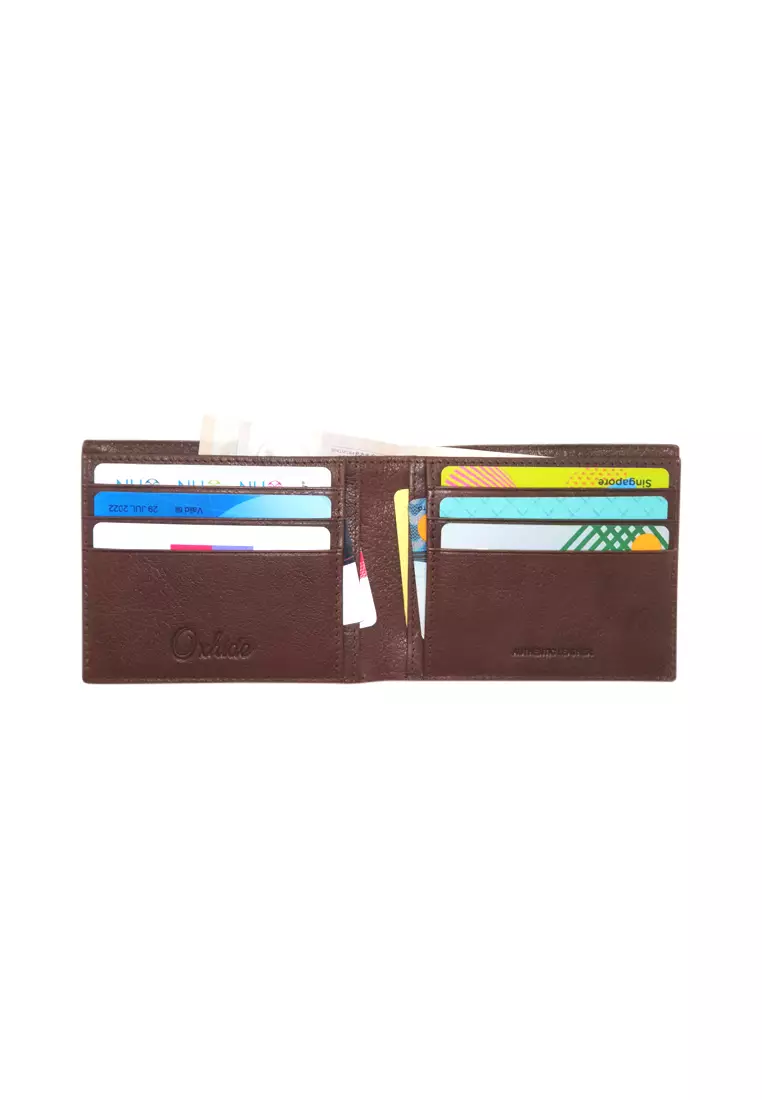 Buy Oxhide Mens Leather bifold minimalist Wallet - Slim wallet-Bifold ...