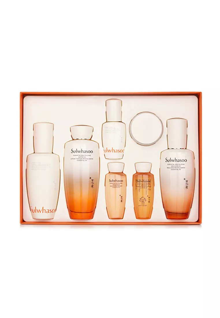 網上選購 Sulwhasoo SULWHASOO - 第一精華激活套裝：第一精華激活精華 VI 90ml + 活顏精華乳液 EX 125ml + 活顏精華 3pcs 2025 系列 ...
