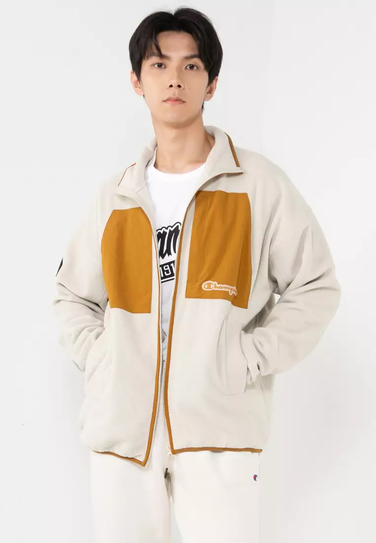Buy Champion Explorer Fleece Mock Neck Jacket Online | ZALORA Malaysia