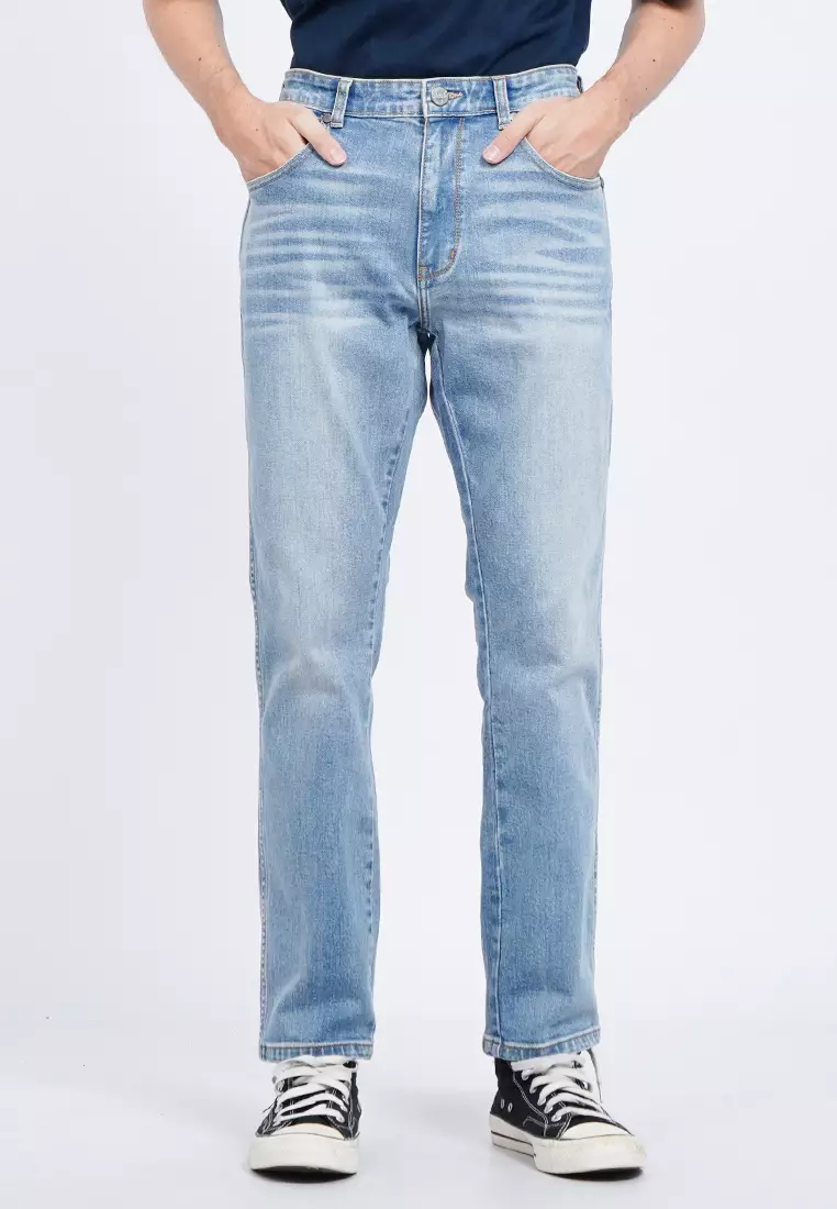 Jual Wrangler Jeans Slim LRSTN C006 Original 2026 | ZALORA Indonesia