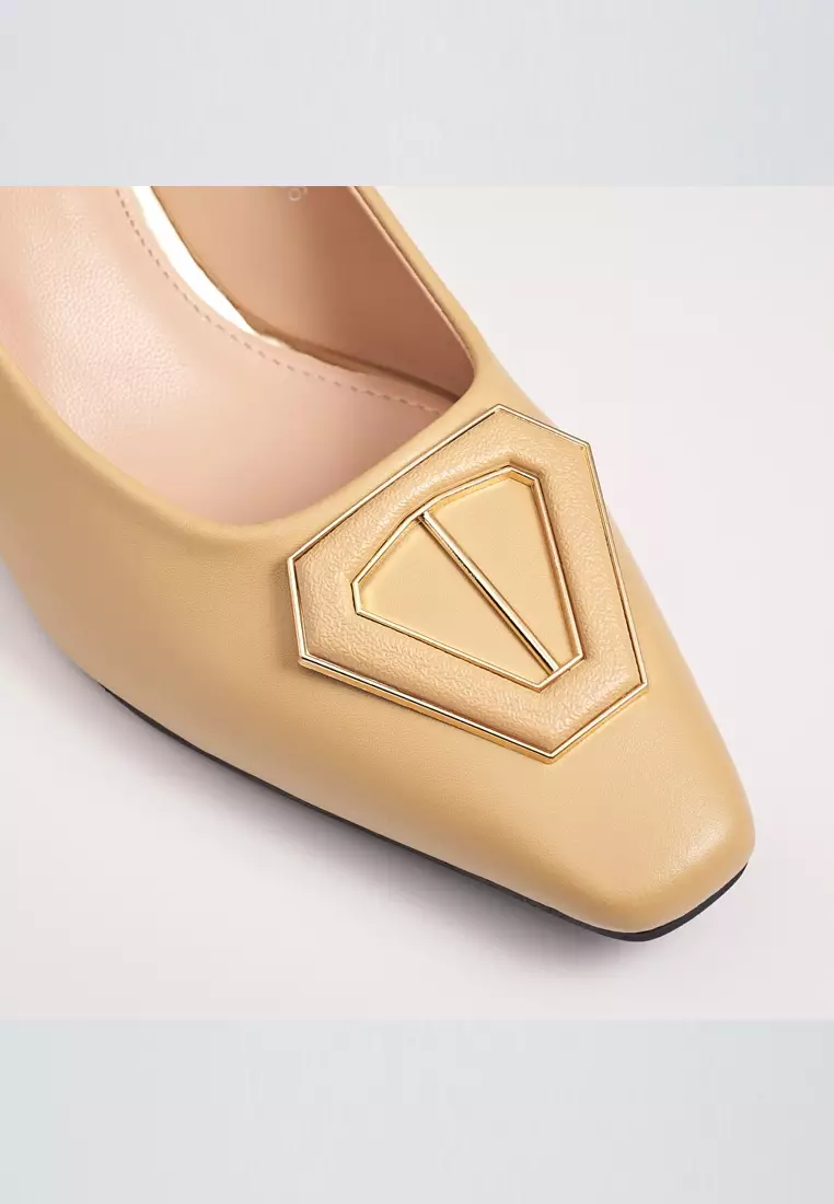 Buy RUCINI RUCINI Ladies Block-Heeled Chain Court Shoes 2024 Online ...