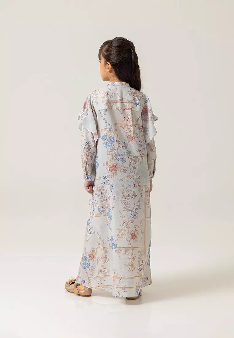 Jual RIAMIRANDA Ria Miranda Warm Grey Lyla Dress Girl Original 2025 ...