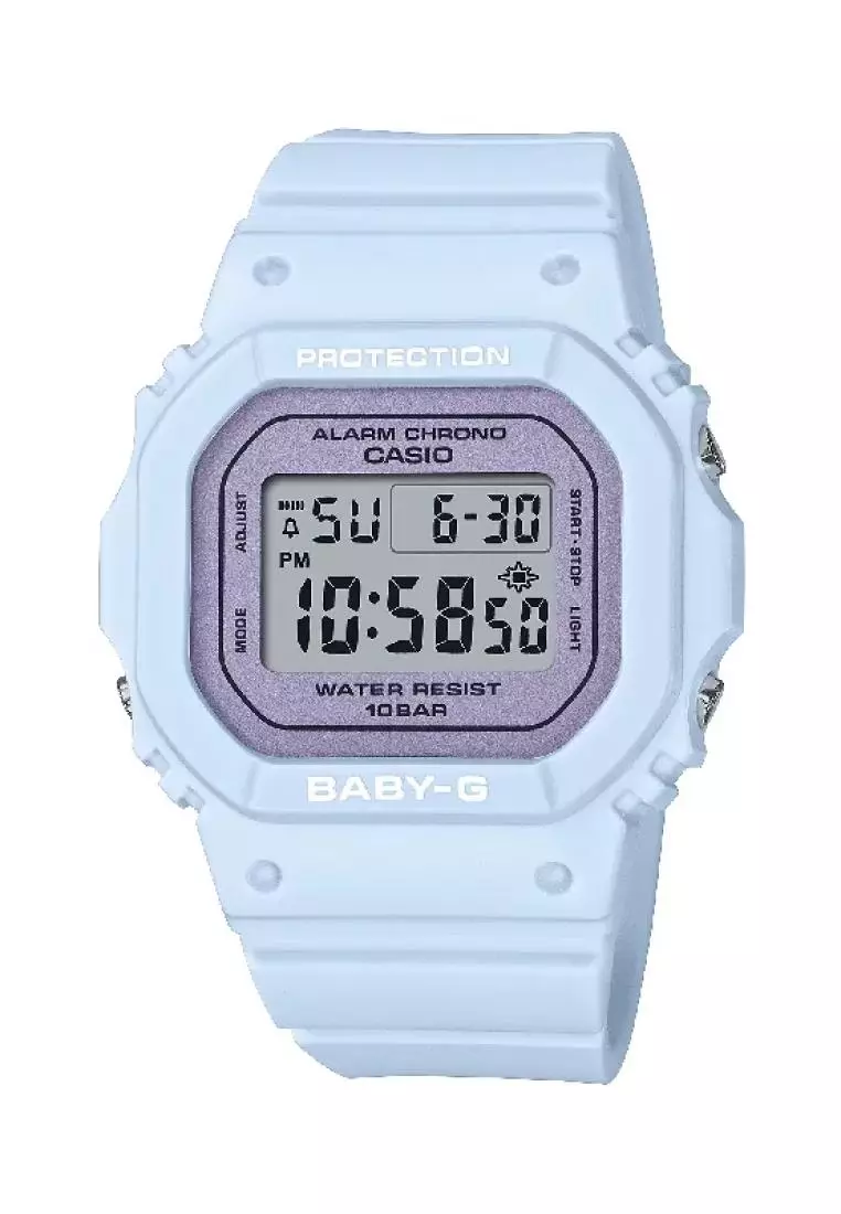 Buy Casio Casio Baby-G Standard Digital- Analog Blue Watch BGD-565SC ...