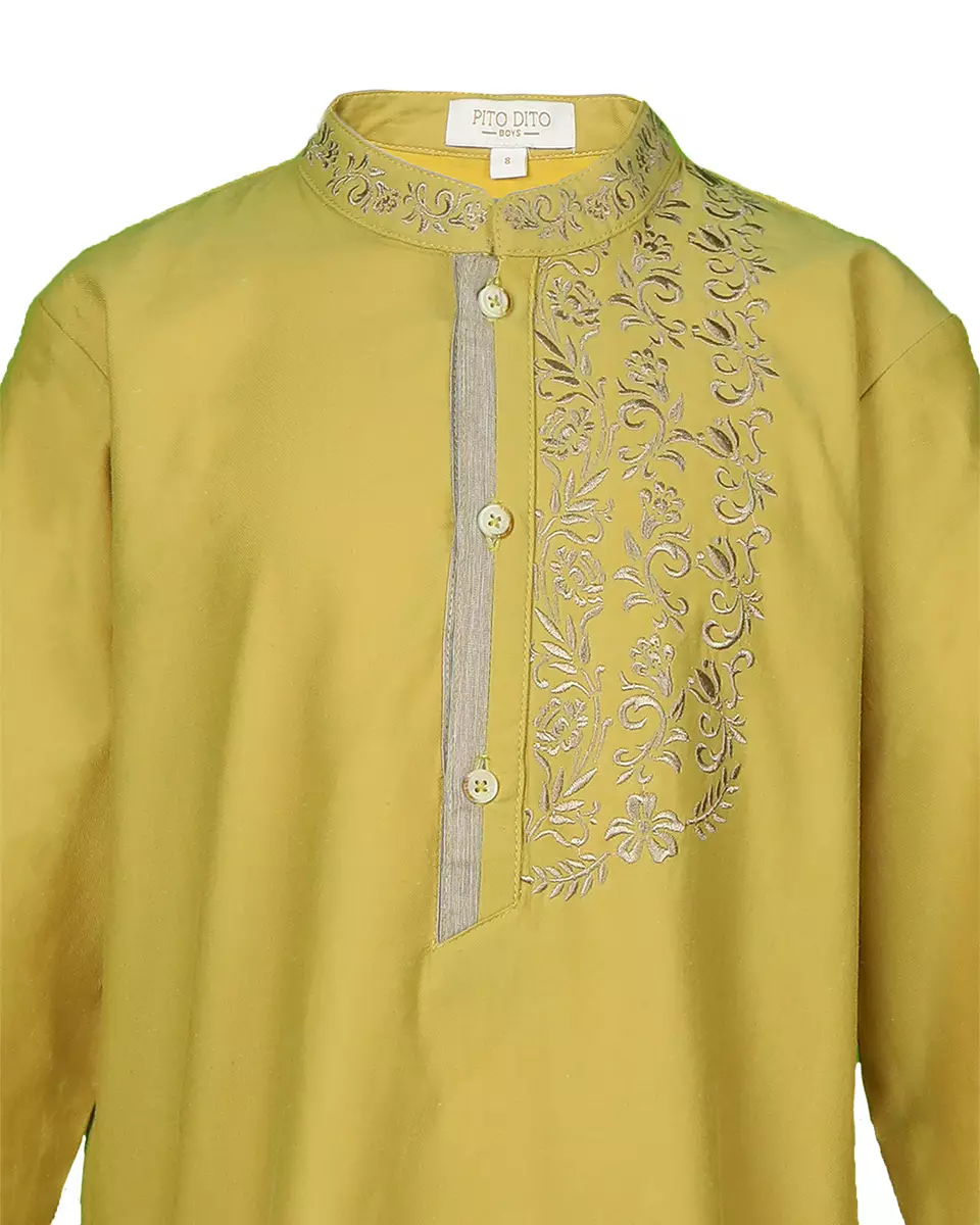 Jual PITODITO Pito Dito Boy Khumaini Kaftan Kuning Original 2026 ...