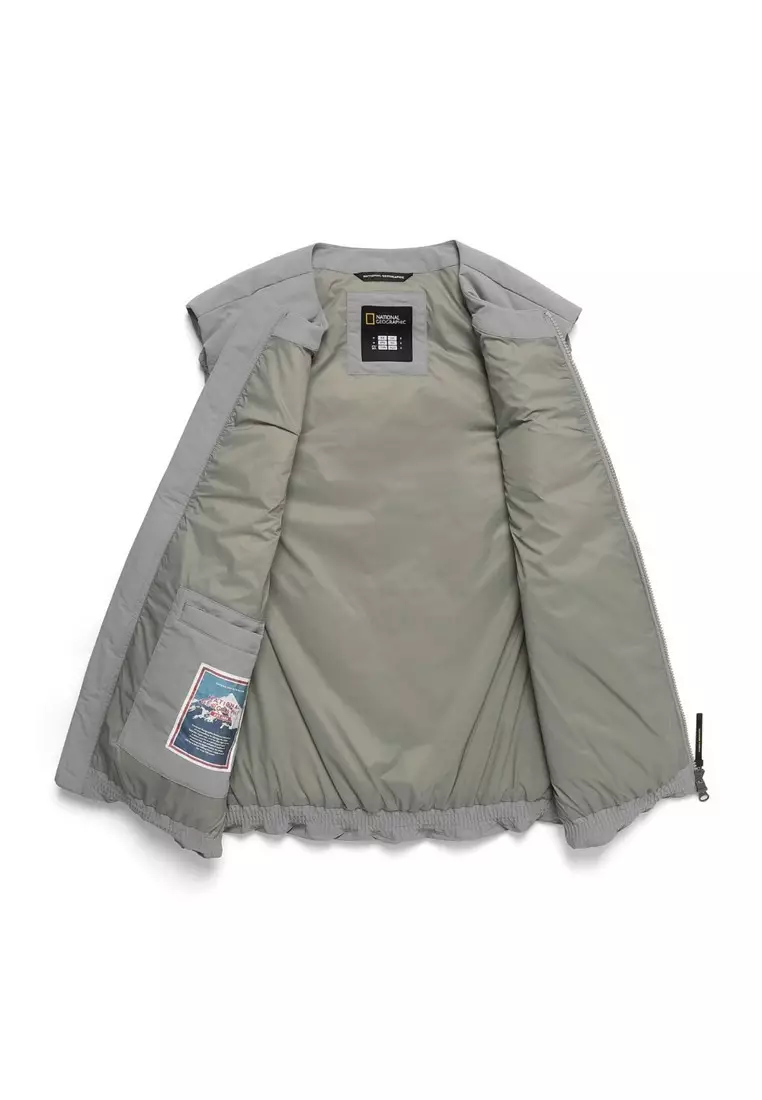 網上選購 National Geographic 男女同款HERON U領輕便羽絨背心 2025 系列 | ZALORA香港