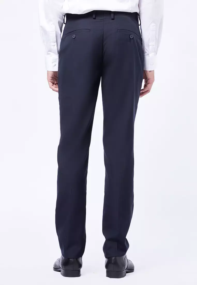 Jual Executive Slim Fit Formal Pants Original 2025 | ZALORA Indonesia