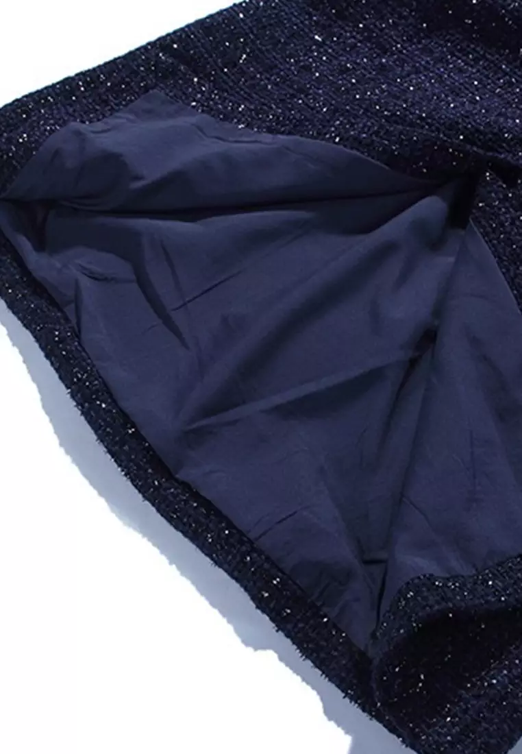 Buy Twenty Eight Shoes Tweed Bow Slim Cut Dress HZ1300 2025 Online | ZALORA