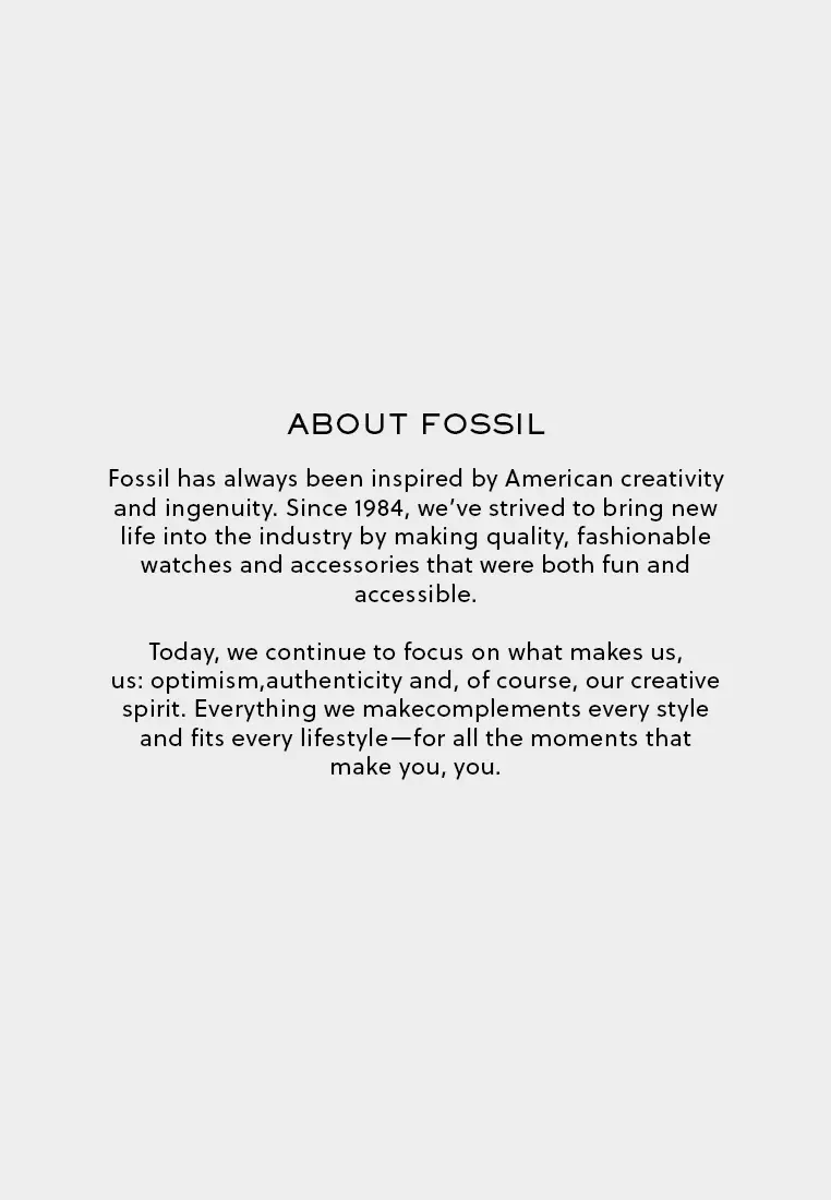 Buy Fossil Fossil Men's Crosby Analog Watch ( FS6122 ) - Quartz, Two ...
